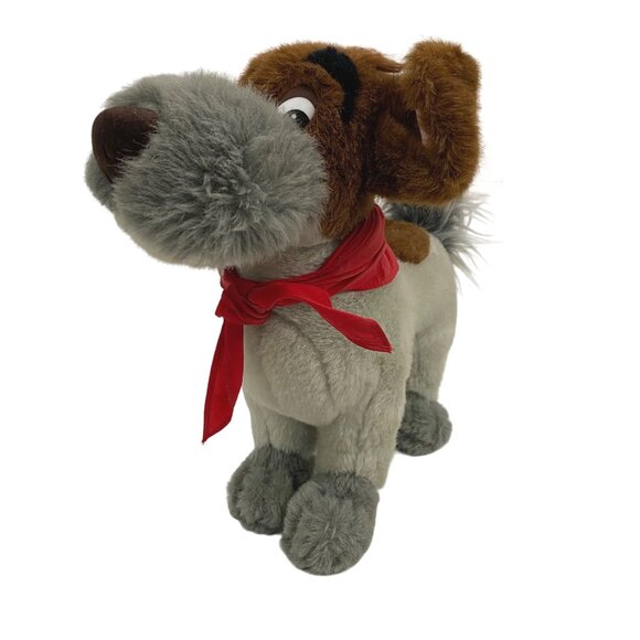 Disney | Toys | Disney Oliver And Company Dodger Dog Plush Vtg 988 Red ...